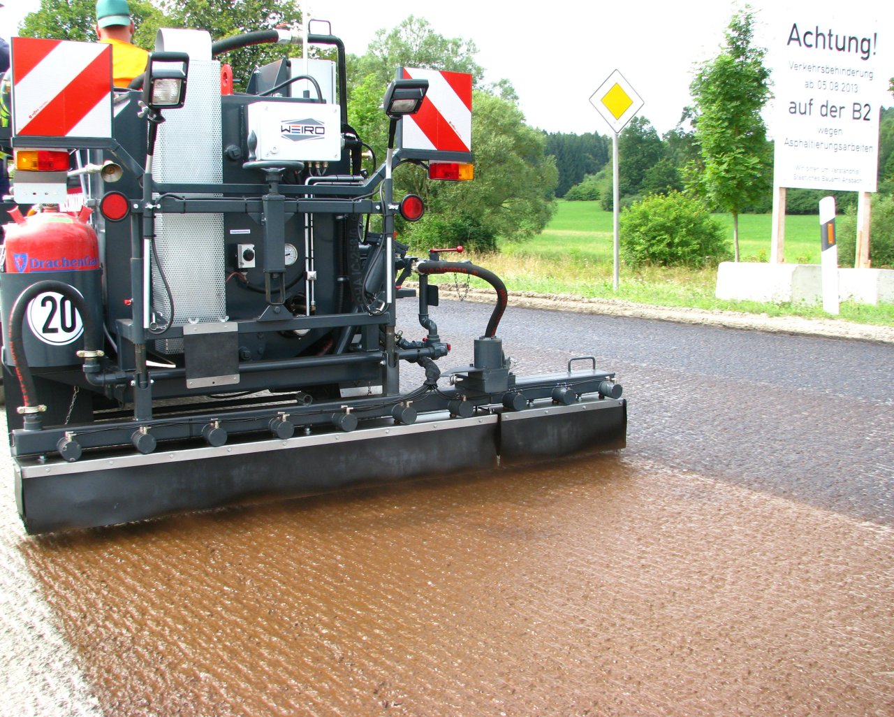 Bitumspritzmaschine WEIRO® TM 600 SKH